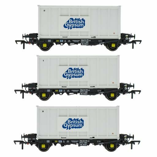 Accurascale - PF012A PFA Container Flat Wagon (ACC2075-GYP-U) £69.95 ...