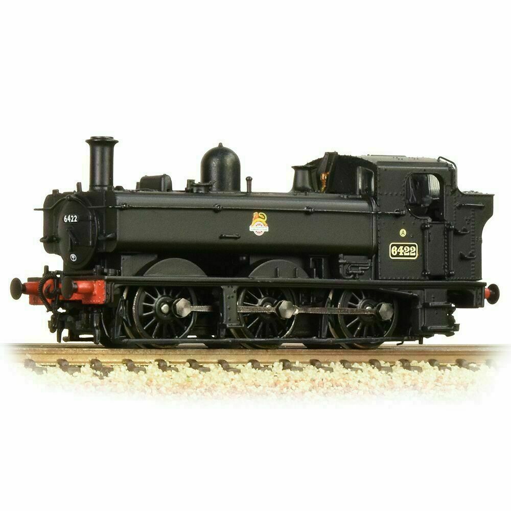 Graham Farish - GWR 64XX Pannier Tank 6422 BR Black (Early Emblem) (371 ...