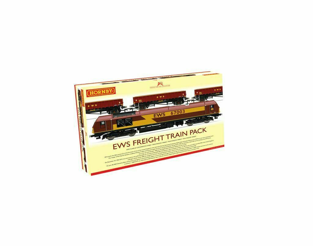 Hornby - EWS FREIGHT TRAIN PACK (R3399) £217.79 from OMR