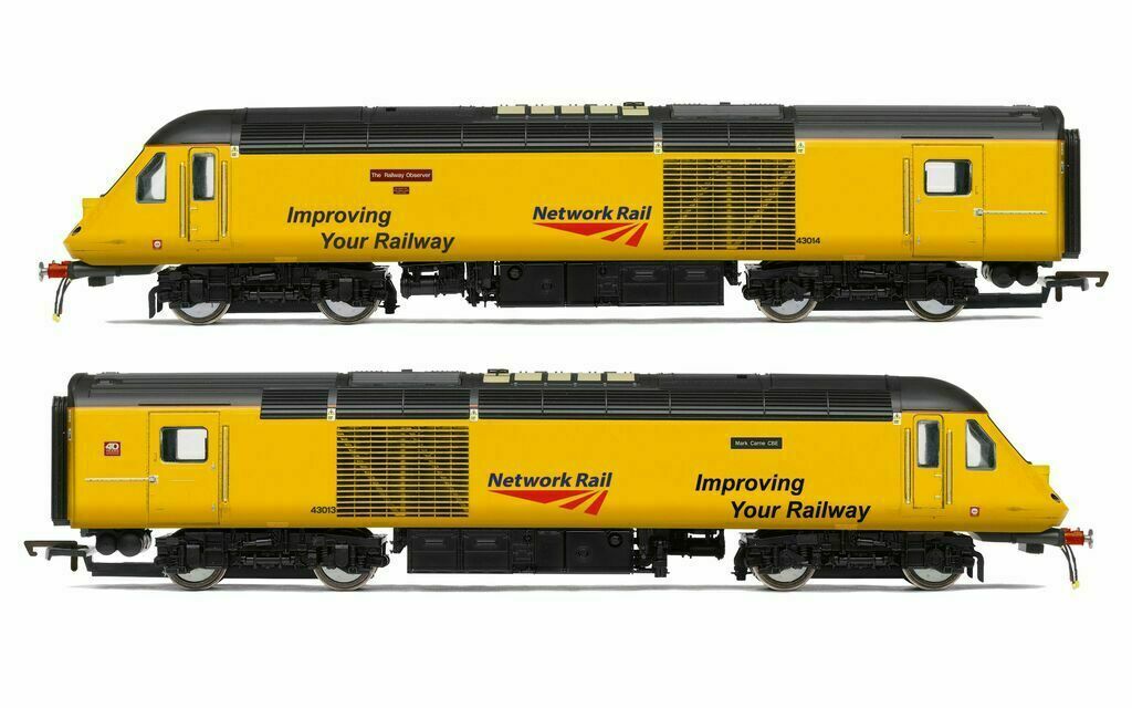 Hornby - Network Rail, Class 43 HST, Power Cars 43013 ‘Mark Carne CBE’ and 43014 ‘The Railway ...