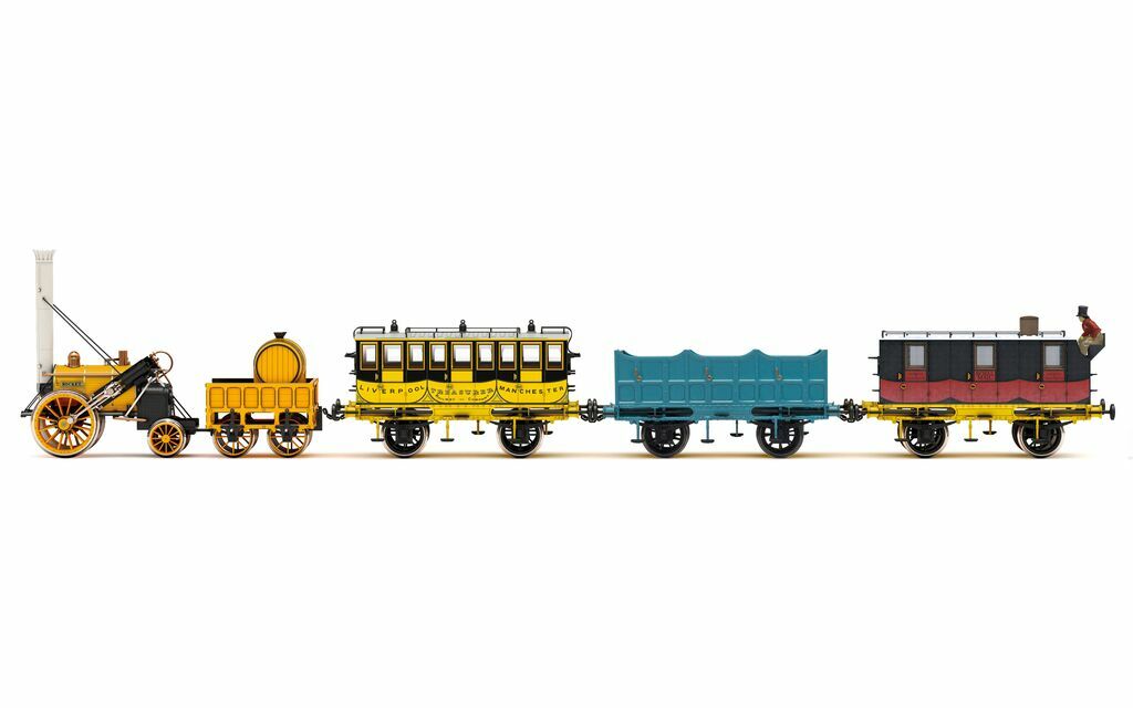 Hornby - L&MR, Stephenson's Rocket Royal Mail Train Pack - Era 1 (R3956 ...