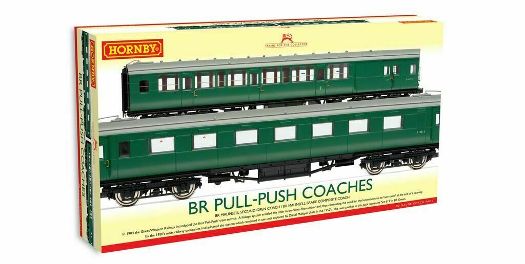 Hornby - BR PUSH PULL COACH PACK (R4534D) £93.49 from OMR