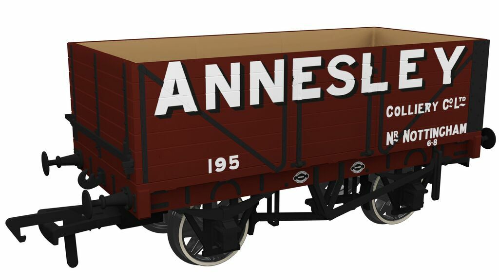 Rapido Trains UK - Annesley Colliery (7-plank, side and end doors ...